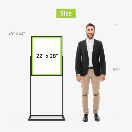 Poster Frame Stand for Display | NextDayFlyers