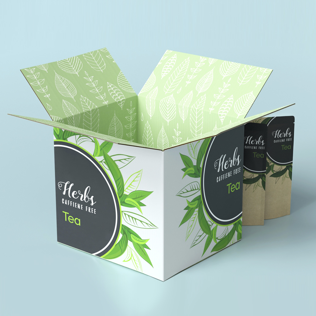 Flexibel Schwere Retorte Printed Shipping Boxes Backstein 